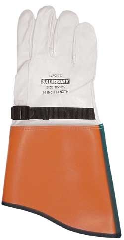 Salisbury ILPG7C Leather Protector Gloves With Contour Cuff - JM Test ...