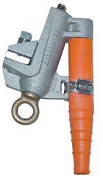 Salisbury 24441 Aluminum Grounding Clamp with Flat Jaw - Acme Thread ...
