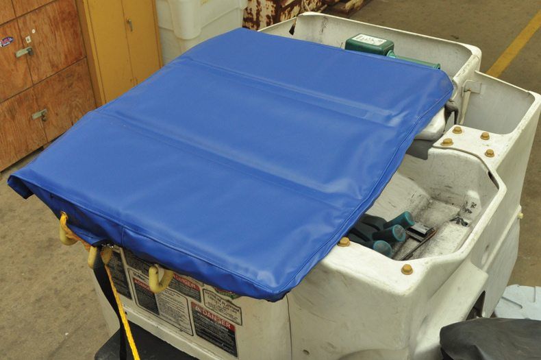 Estex WC-24-24 Collapsible Bucket Cover - JM Test Systems