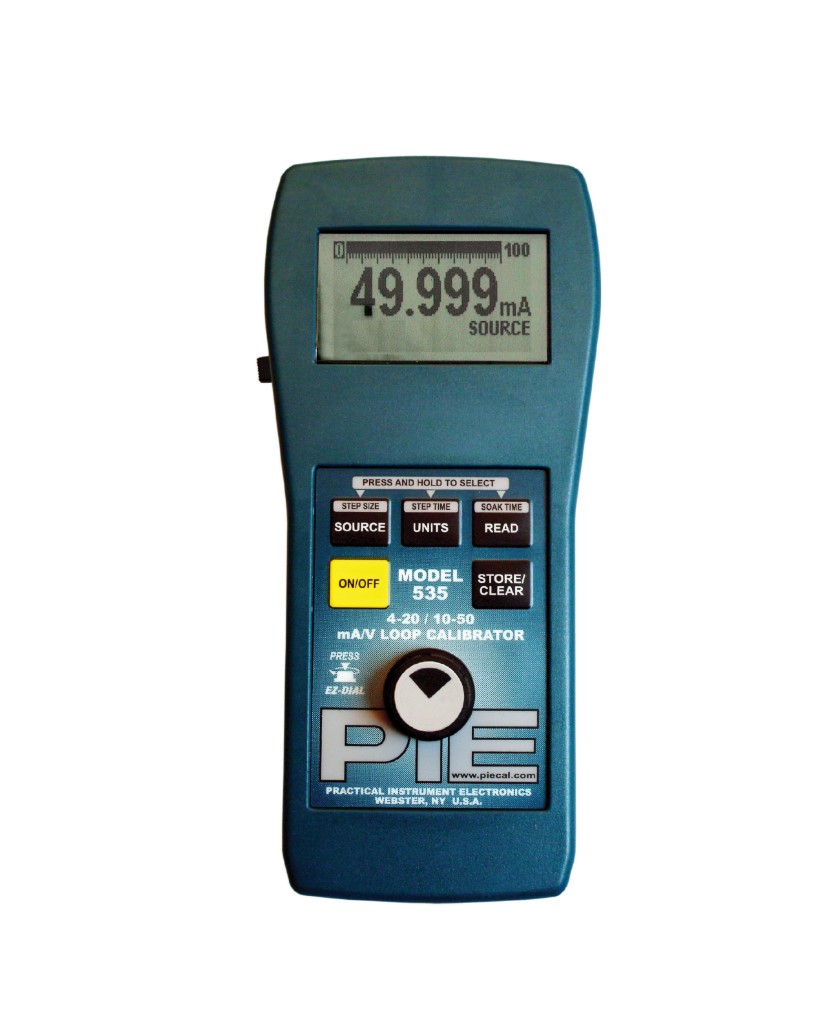 PIE 535 4-20 & 10-50 mA / Voltage Dual Range Loop Calibrator - JM Test ...