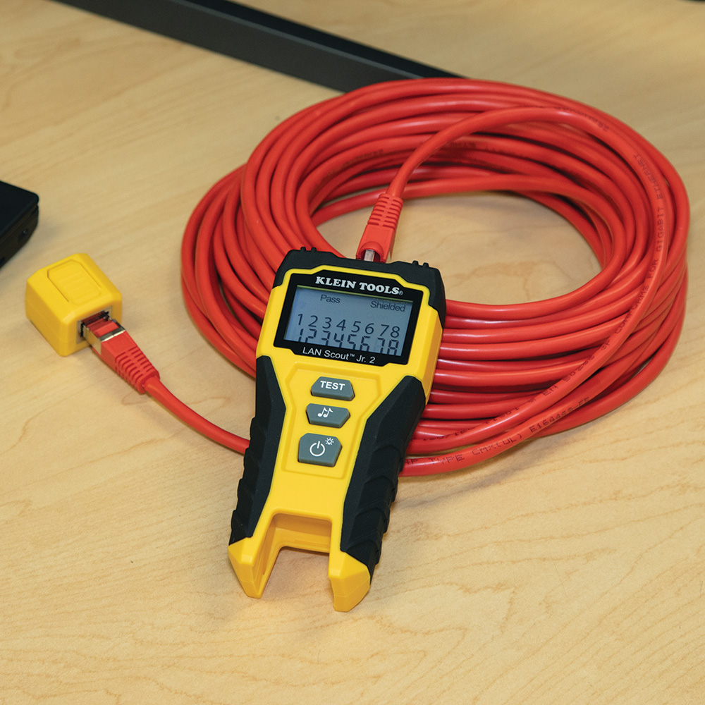 Klein Tools - LAN Scout ® Jr. 2 Cable Tester - JM Test Systems