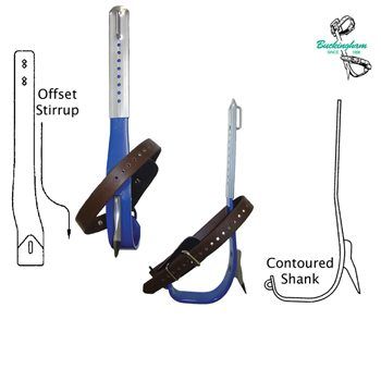 Buckingham SB94089A Contour Shank Steel Climbers (CCA Gaff) - JM Test ...