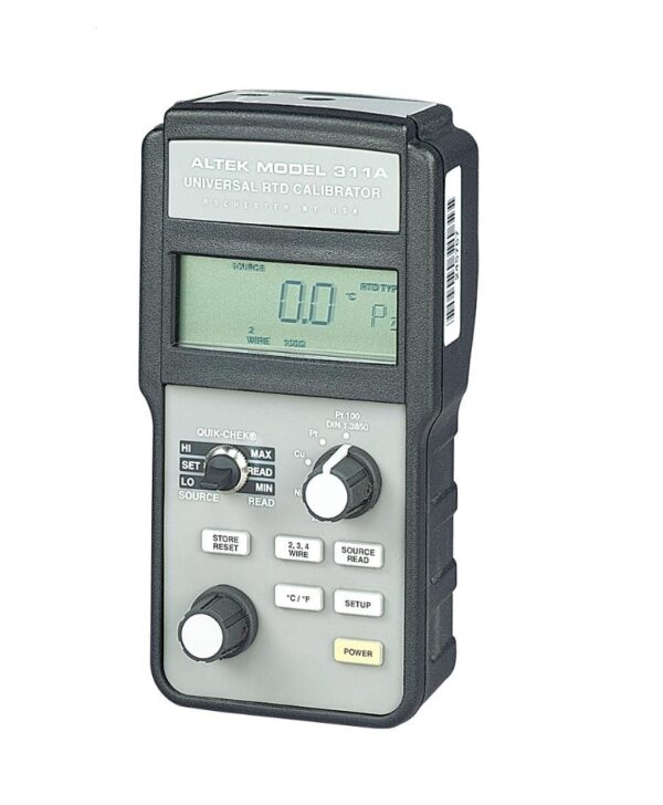 Altek 311A / 23760T RTD Calibrator • Sales, Rent, Calibration, & Repair ...