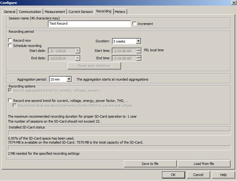 PEL 103 Configuration Guide • JM Test Systems