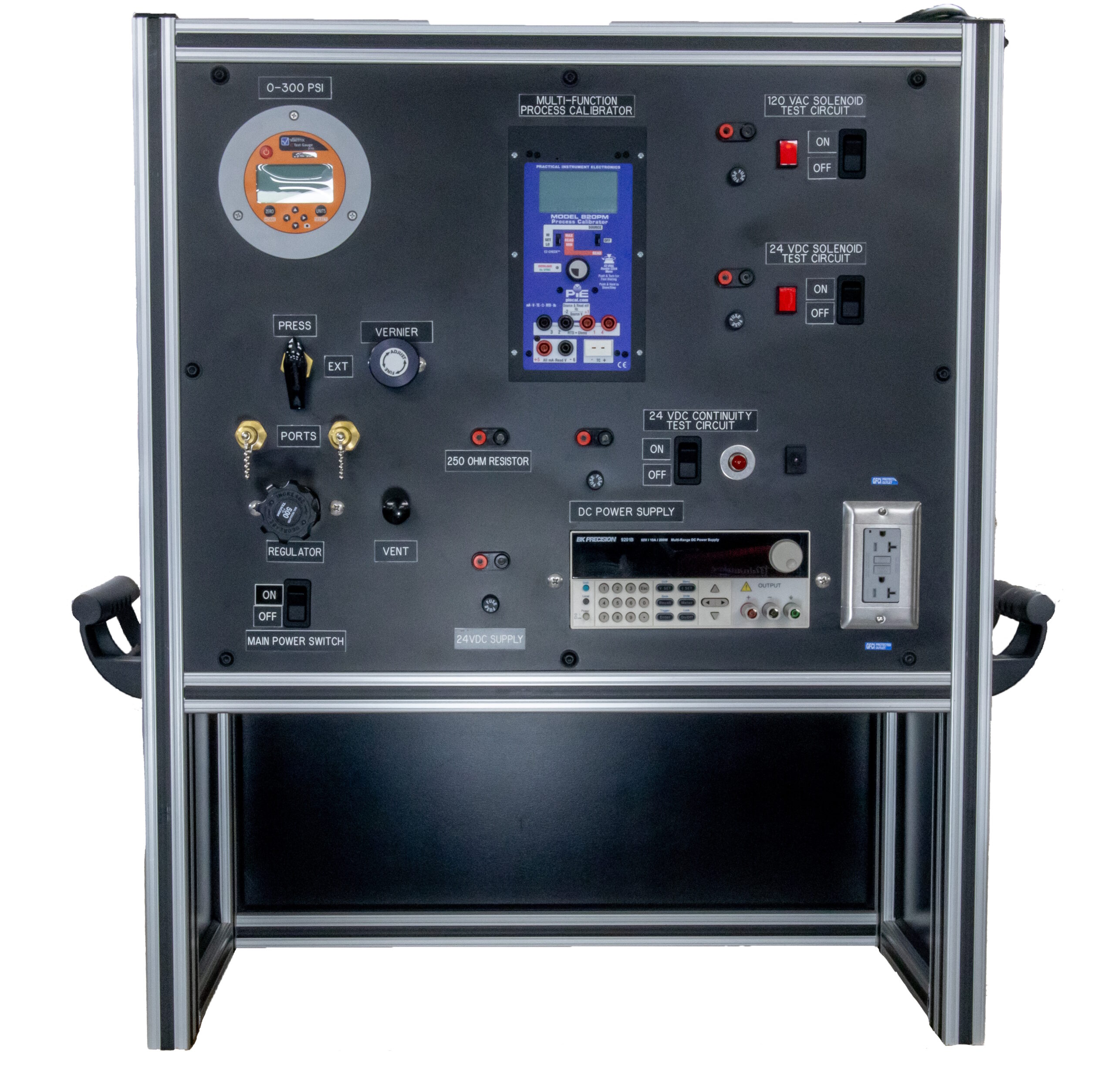 Compact Instrument Pressure Measurement Bench • JM Test Systems